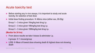 Evaluation methods of anti-asthmatics | PPTX