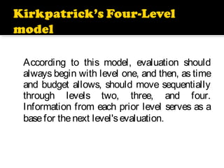 Evaluation models | PPT