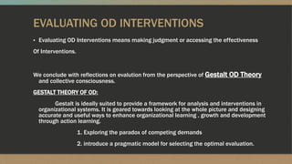 Evaluation od intervention | PPTX