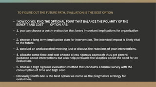 Evaluation od intervention | PPTX