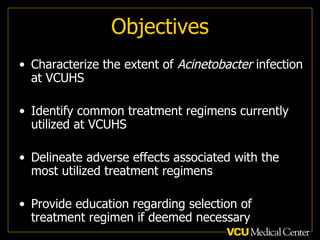 Evaluation Of Acinetobacter Infection, Eastern States Presentation | PPT