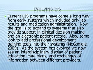Evaluation of a clinical information system (cis) | PPTX