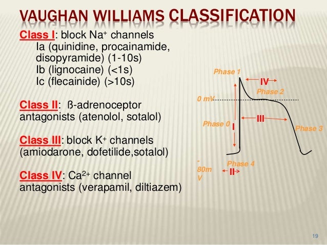Evaluation of antiarrhythmic drugs (1)