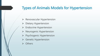 Evaluation of Antihypertensive Activity in Animal Models.pptx
