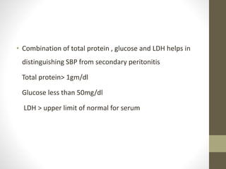 Evaluation of ascites | PPTX