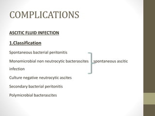 Evaluation of ascites | PPTX