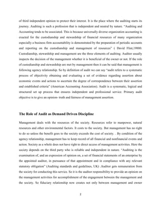 Evolution of audit profession, audit | DOCX
