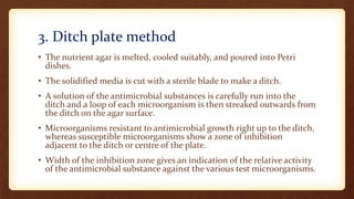 Evaluation of Bactericidal and Bacteriostatic | PPTX