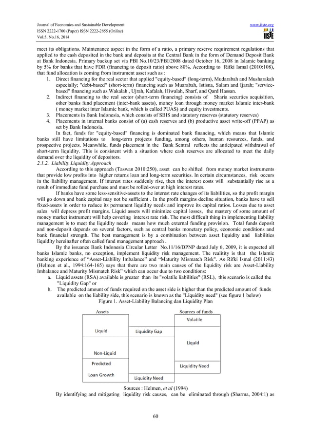 Evaluation of bank liquidity using gap analysis – case study of ...