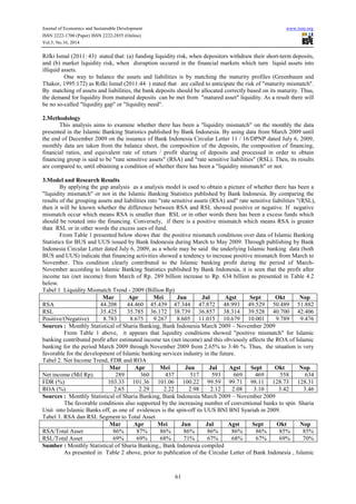 Evaluation of bank liquidity using gap analysis – case study of ...