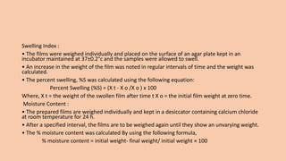 Evaluation of buccal drug delivery system ppt main | PPTX