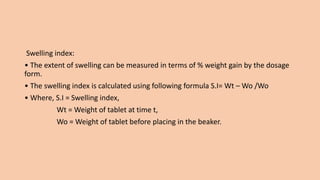 Evaluation of buccal drug delivery system ppt main | PPTX