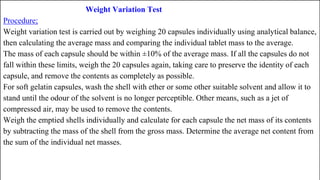 Evaluation of capsules | PPTX