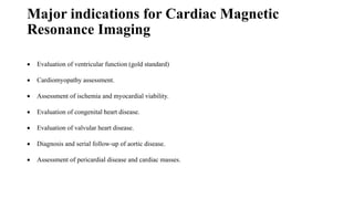 Evaluation of Cardiac function.pptx