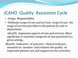 Evaluation of care in Nursing | PPTX