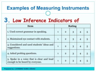 Other Concerns in Classroom Observation | PPTX