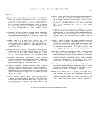 Evaluation of Clinical and Laboratory Parameters in Sepsis Patients ...