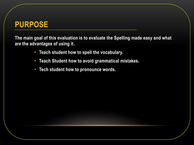 Evaluation of computer based instruction | PPT