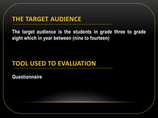 Evaluation of computer based instruction | PPT