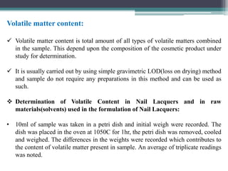 Evaluation of cosmetic products | PPTX