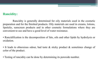 Evaluation of cosmetic products | PPTX