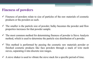 Evaluation of cosmetic products | PPTX