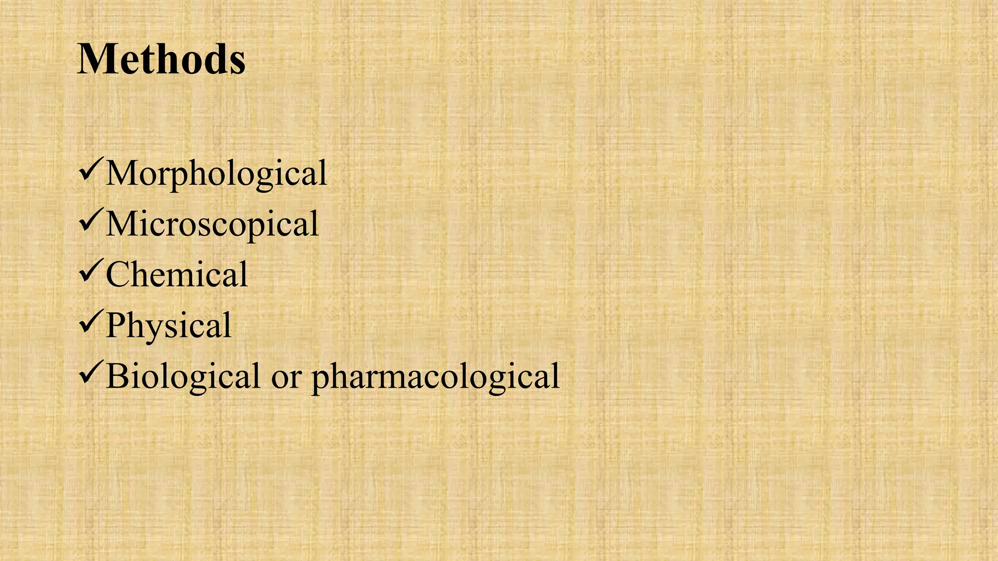evaluationofcrudedrug-190912112928.pptx pharmacognosy | PPT