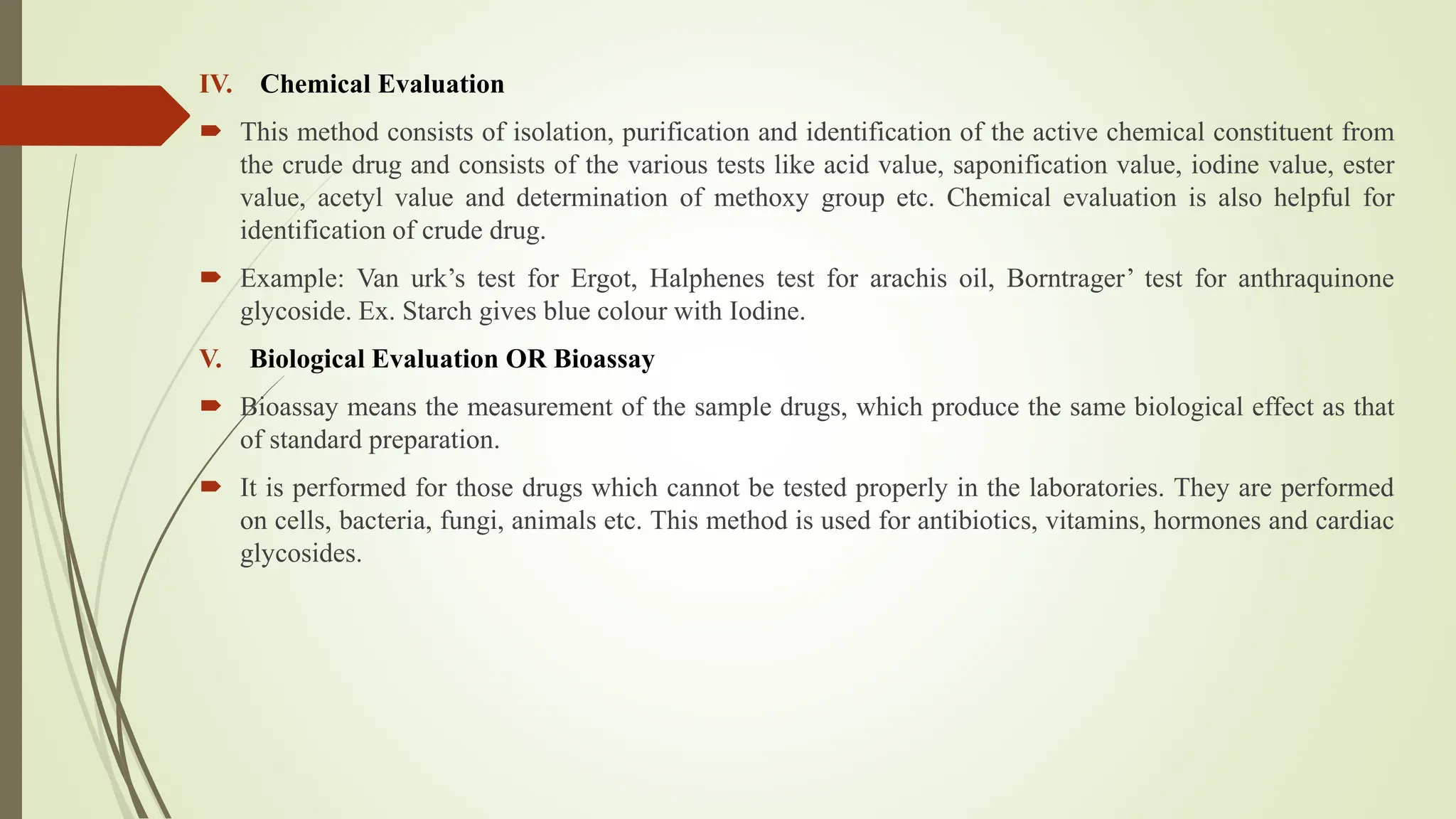 Evaluation of Crude Drugs.pptx