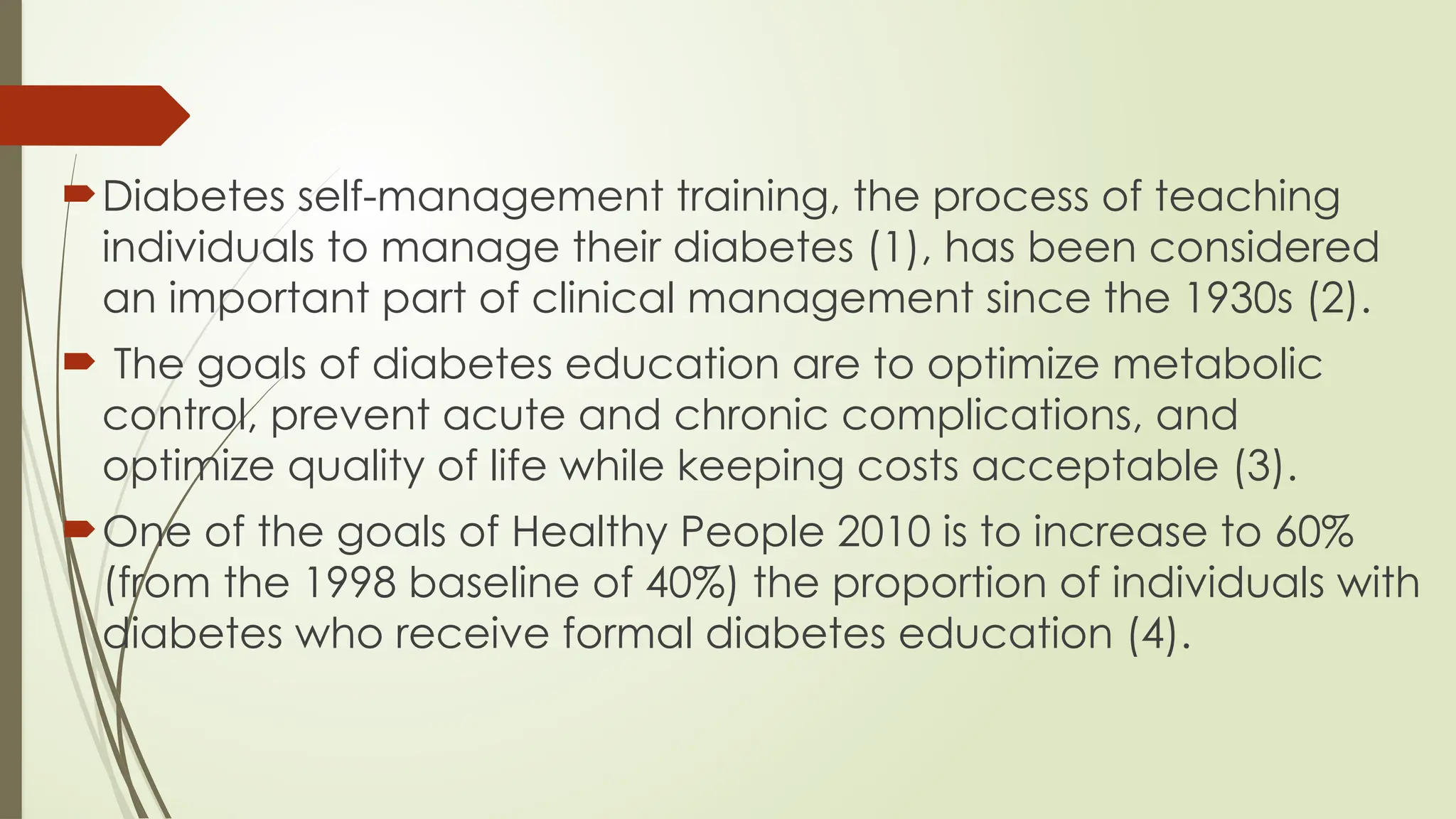 Evaluation of Diabetes self-managment education (DSME)[1].pptx