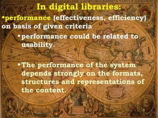 Evaluation of Digital Library | PPT
