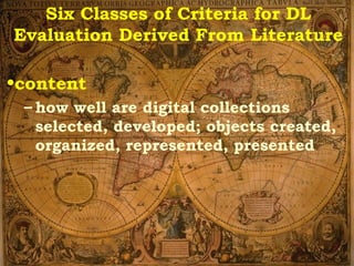 Evaluation of Digital Library | PPT