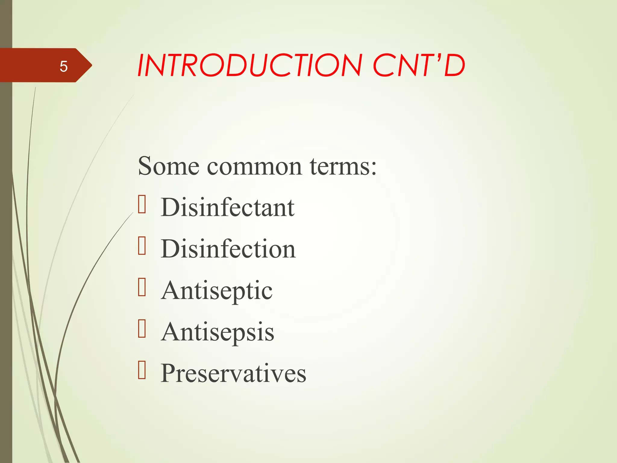 Evaluation of disinfectant | PPT