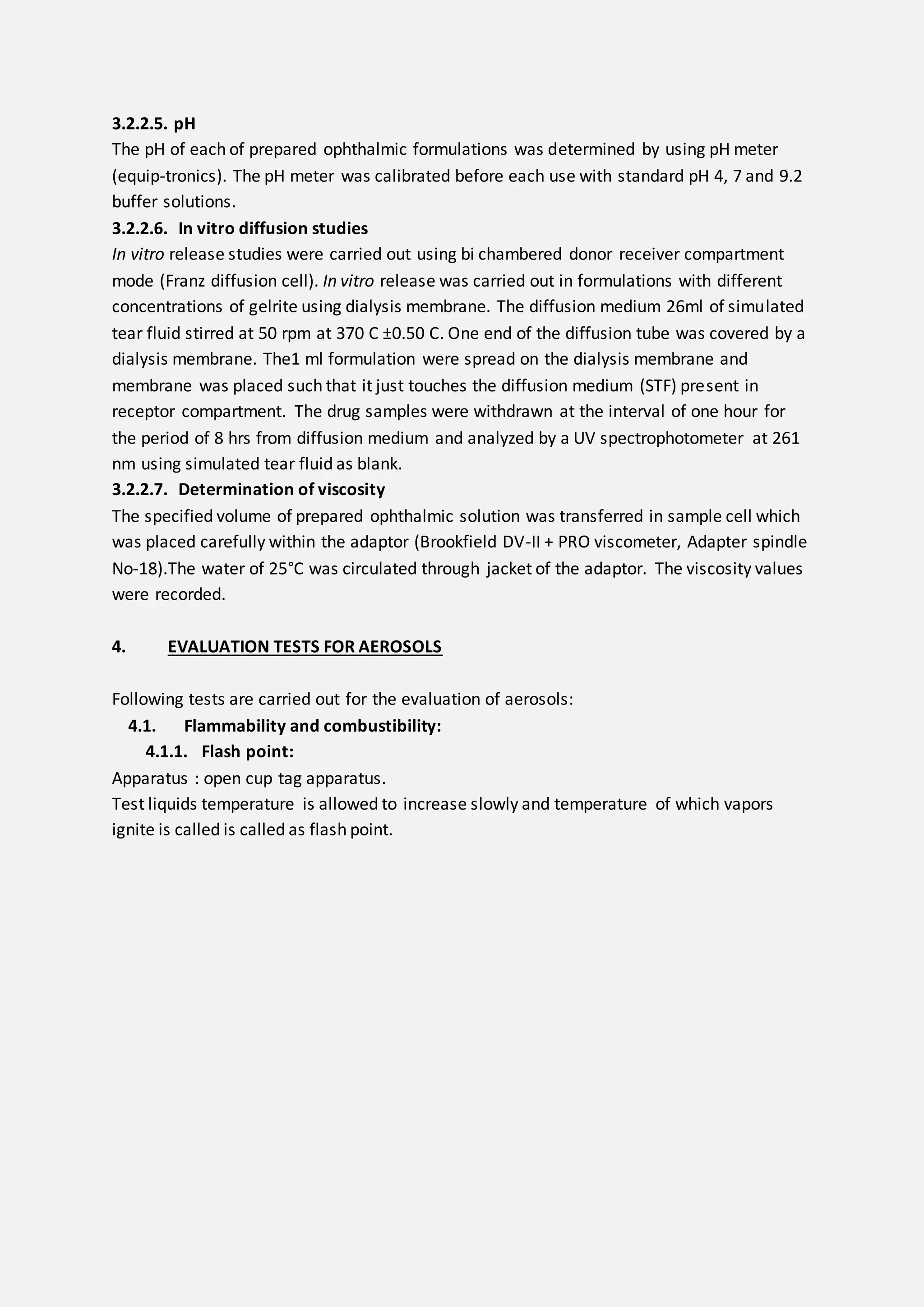 Evaluation of dosage forms | DOCX