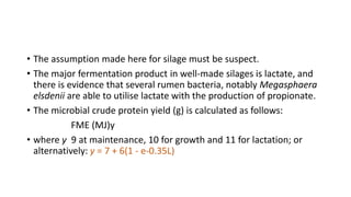 Evaluation of feed protein | PPTX