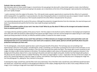 Evaluation of final photographs 2.2 | PPT