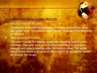 Evaluation of foundry raw materials | PPTX