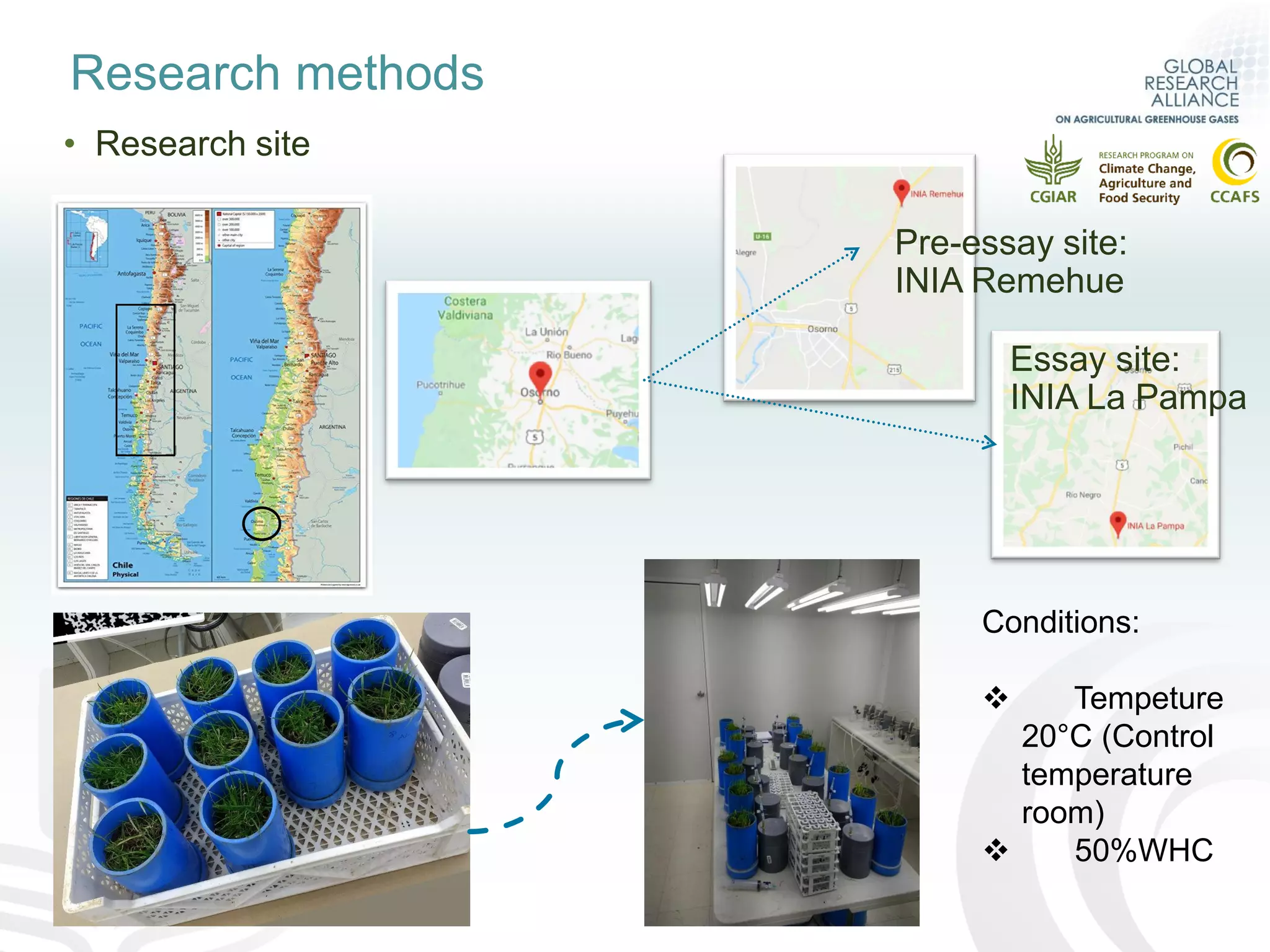 Evaluation of GHG in pastures with foliar N fertilizers | PPT