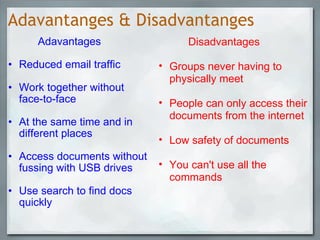 Evaluation Of Google Docs In Business | PPT