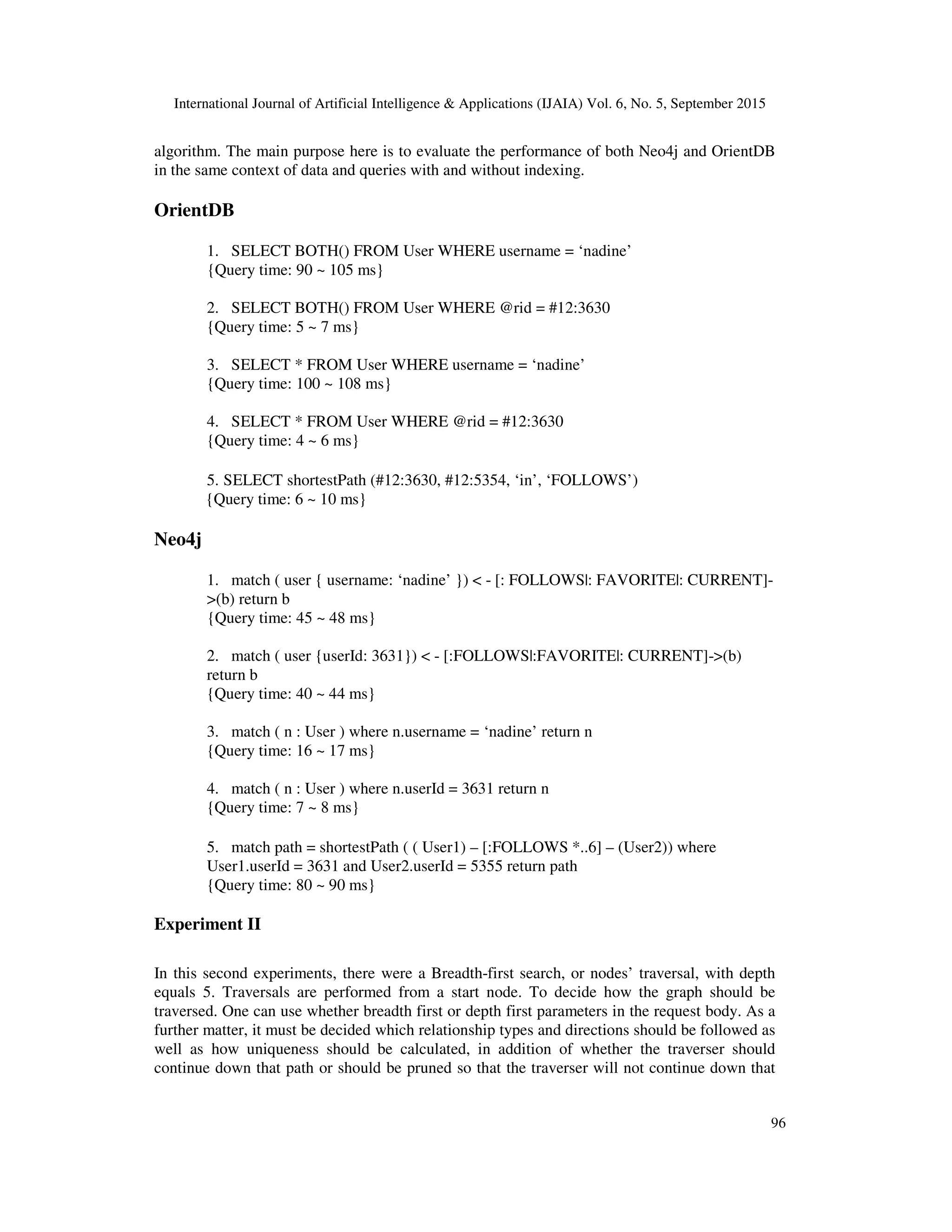 Evaluation of graph databases | PDF