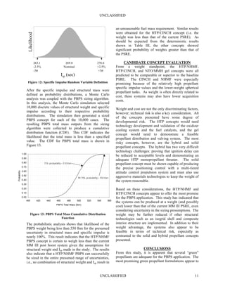 Evaluation of green propellants for an icbm post boost propulsion ...