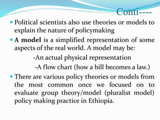 Evaluation of group theory | PPTX
