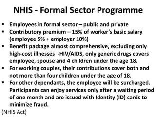 Evaluation Of Health Insurance Implementation In Nigeria | PPT