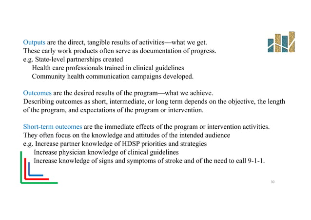 Evaluation of health program. | PDF
