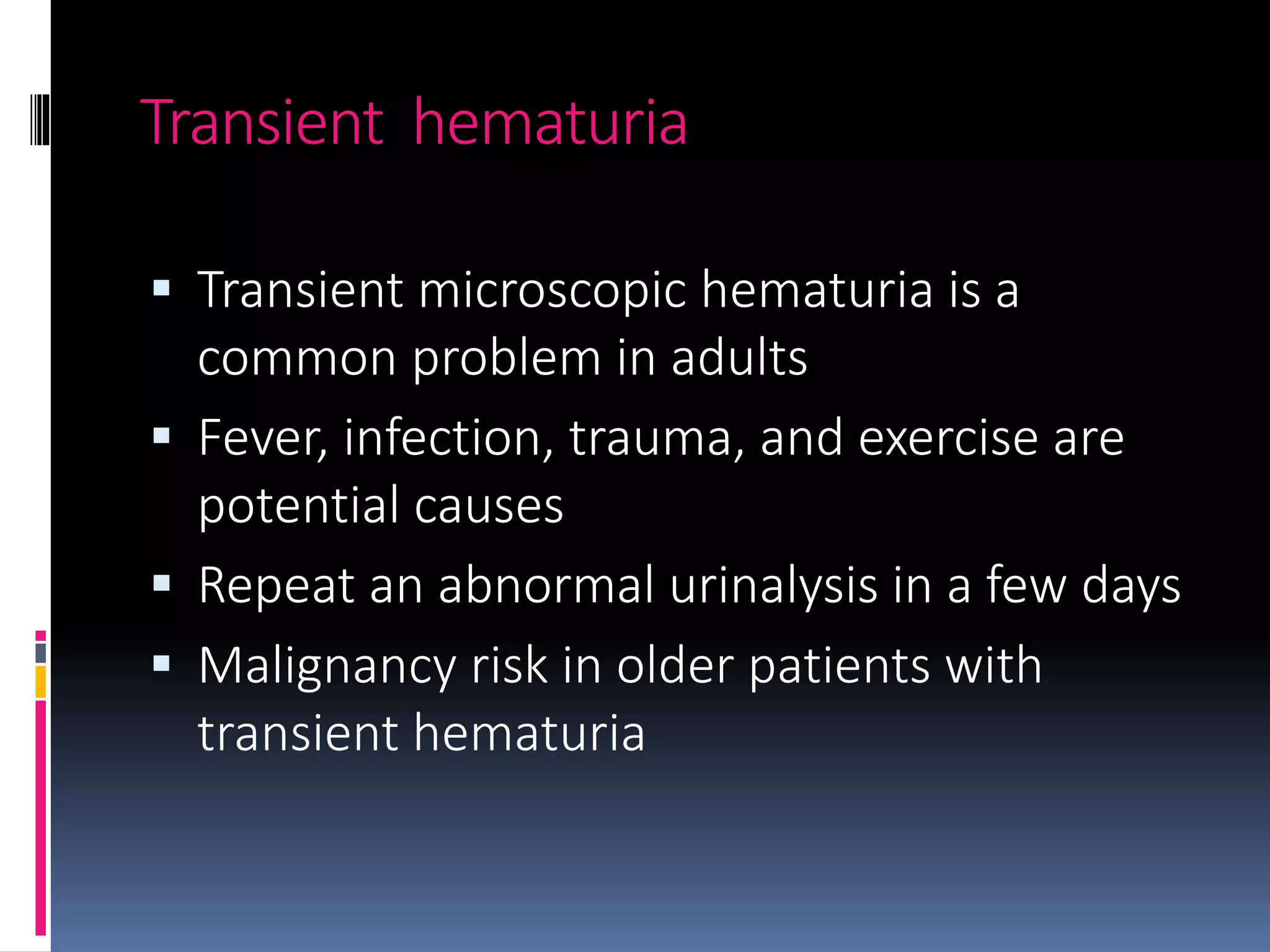 Evaluation of hematuria | PPTX
