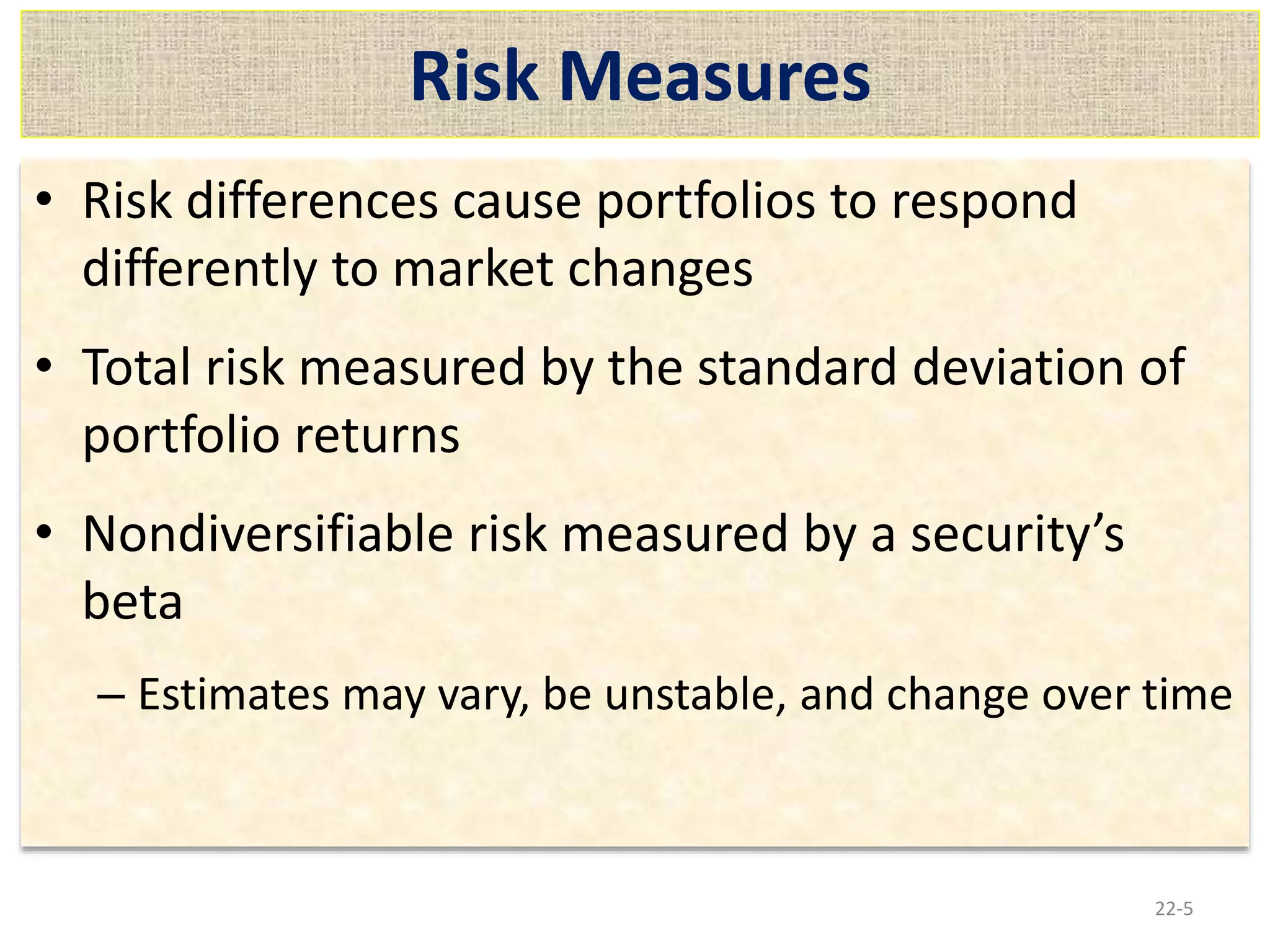 Evaluation of Investment Performance.ppt