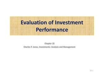 Evaluation of Investment Performance.ppt