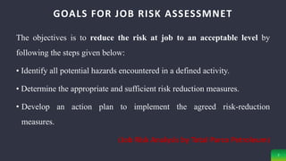 Evaluation of Job Risk Assessment | PPTX