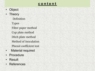 EVALUATION OF LIQUID DISINFECTANTS.pptx