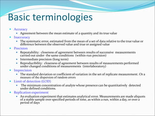 Evaluation of methods in clinical laboratory | PPT