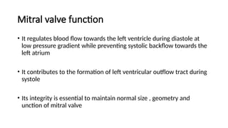 evaluation of mitral valve -TEE approach.pptx